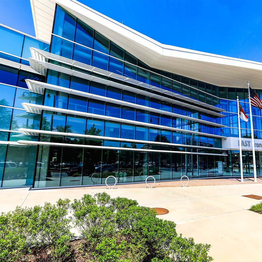 Opal Bike Racks Installed at Transit Station
